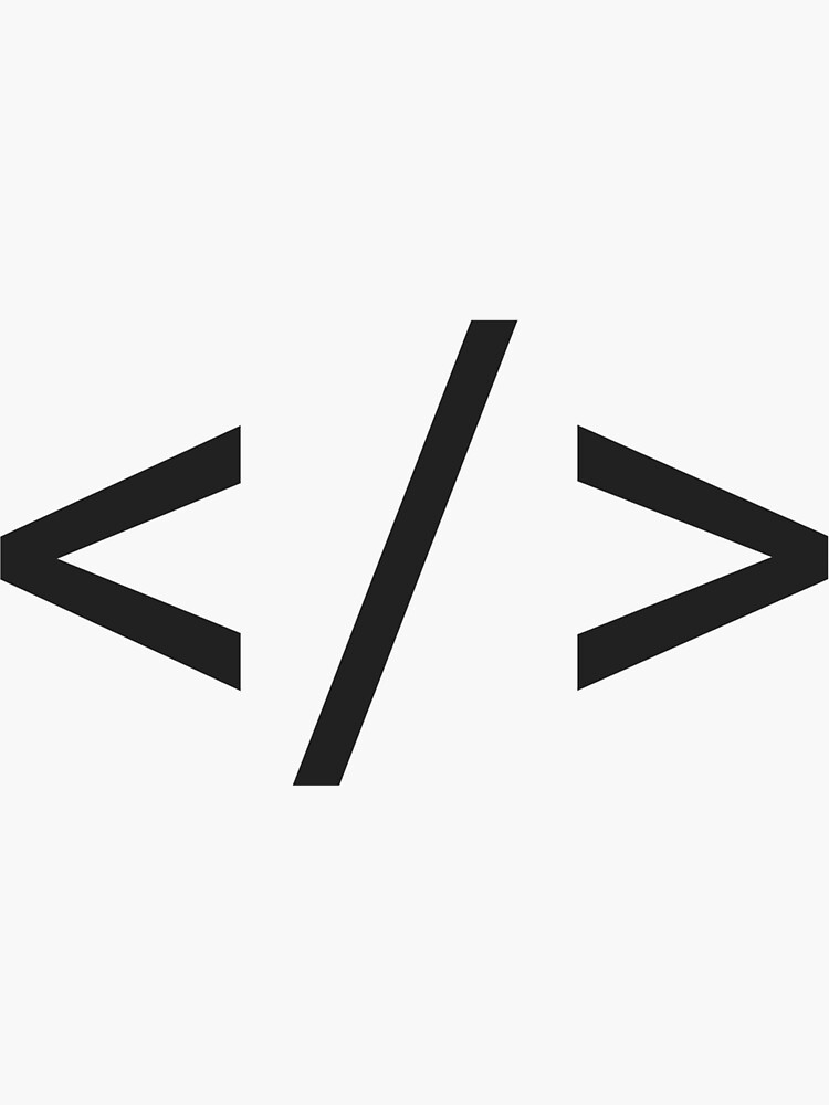 "LETS CODE" Sticker for Sale by itsmutant | Redbubble