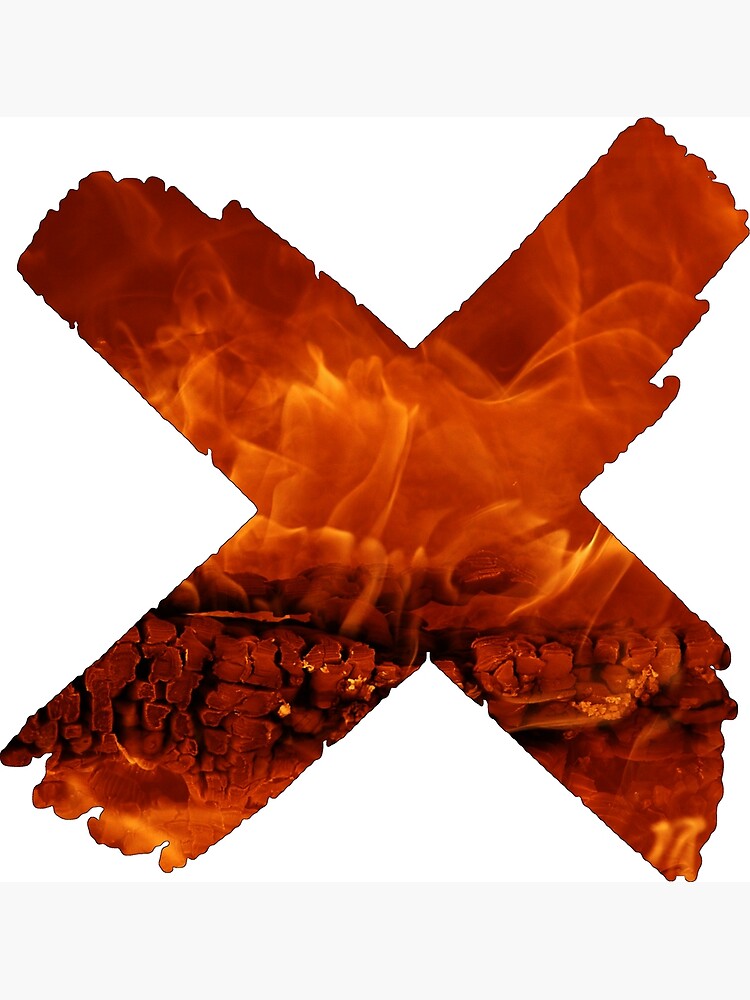"Fire X" Poster by Cxsavinx3 | Redbubble