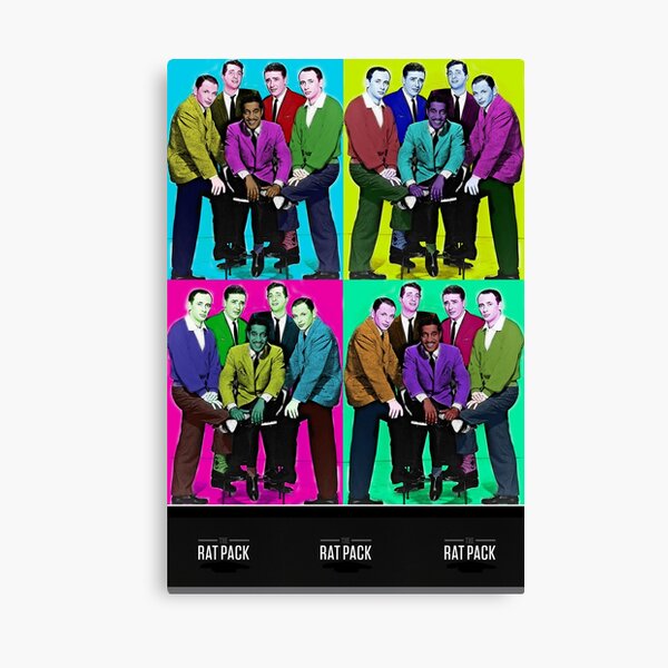 Rat Pack Canvas Prints | Redbubble
