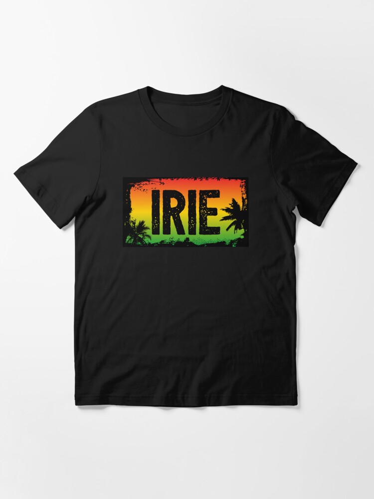 "IRIE Rasta Flag Colours and Palm Trees" T-shirt for Sale by ...