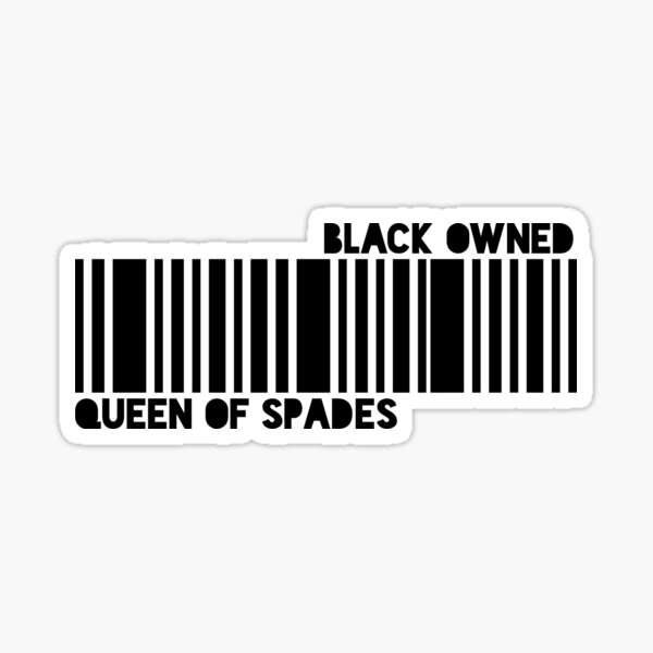 Queen Of Spades Stickers | Redbubble