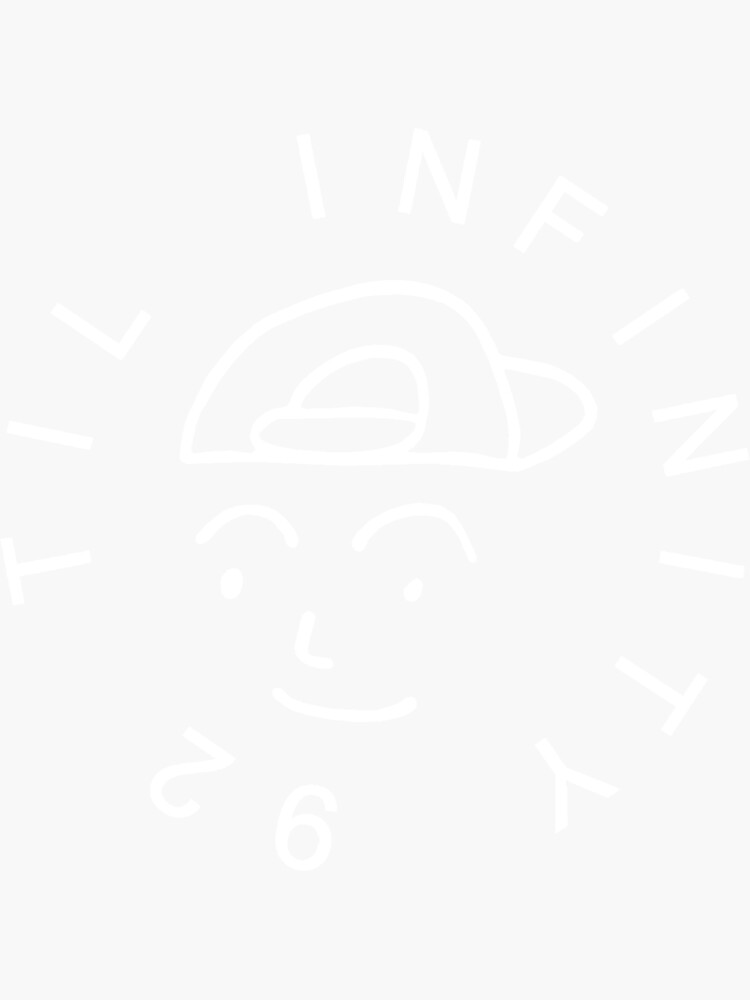 "92 TIL INFINITY SMILEY" Sticker for Sale by casmvn | Redbubble