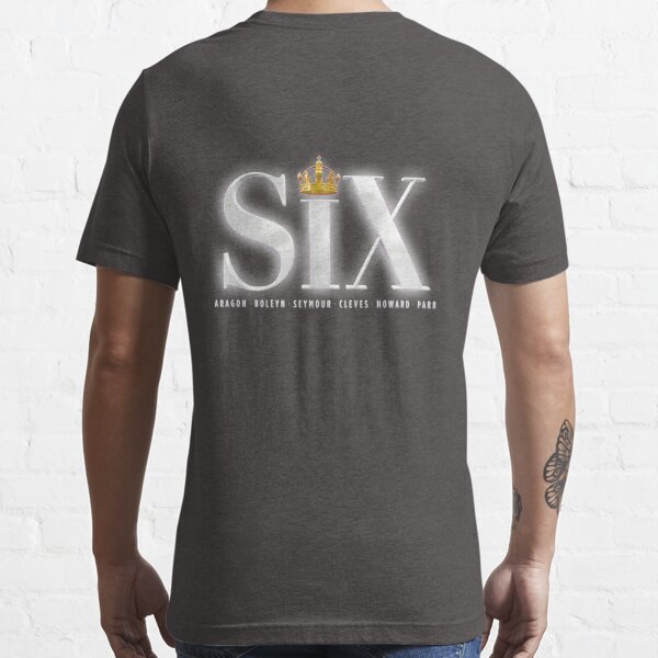 "Six the Musical Logo" T-shirt for Sale by JakeMarley4 | Redbubble ...