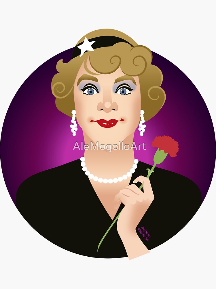 "Daphne" Sticker for Sale by AleMogolloArt | Redbubble