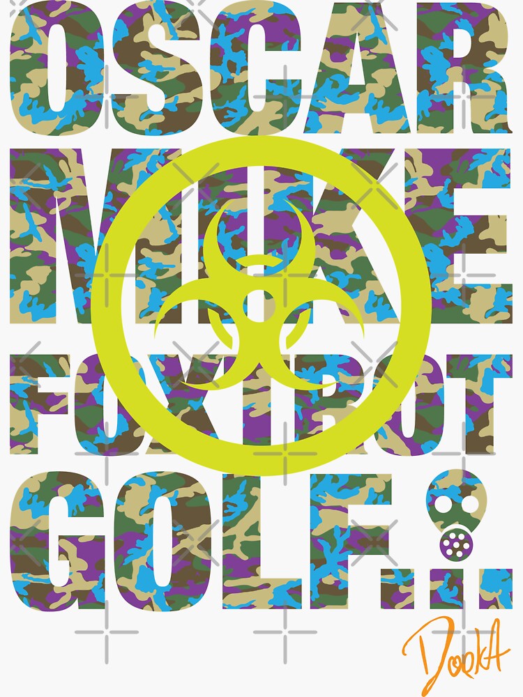 "OMFG" Sticker for Sale by DookADesign | Redbubble