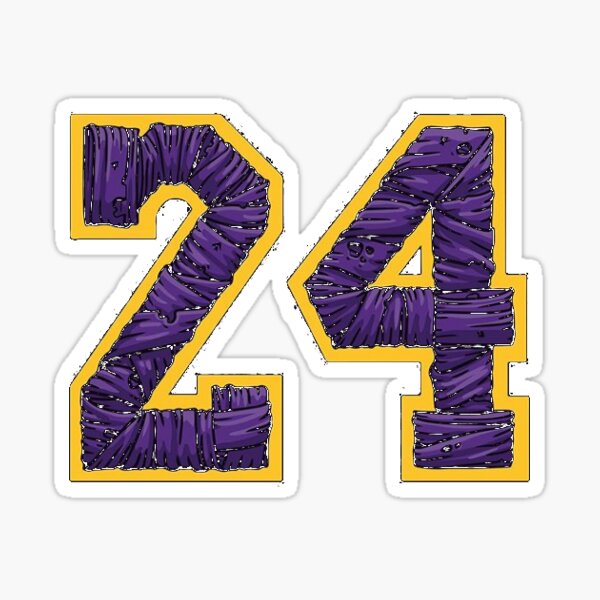 Kobe 24 Stickers | Redbubble