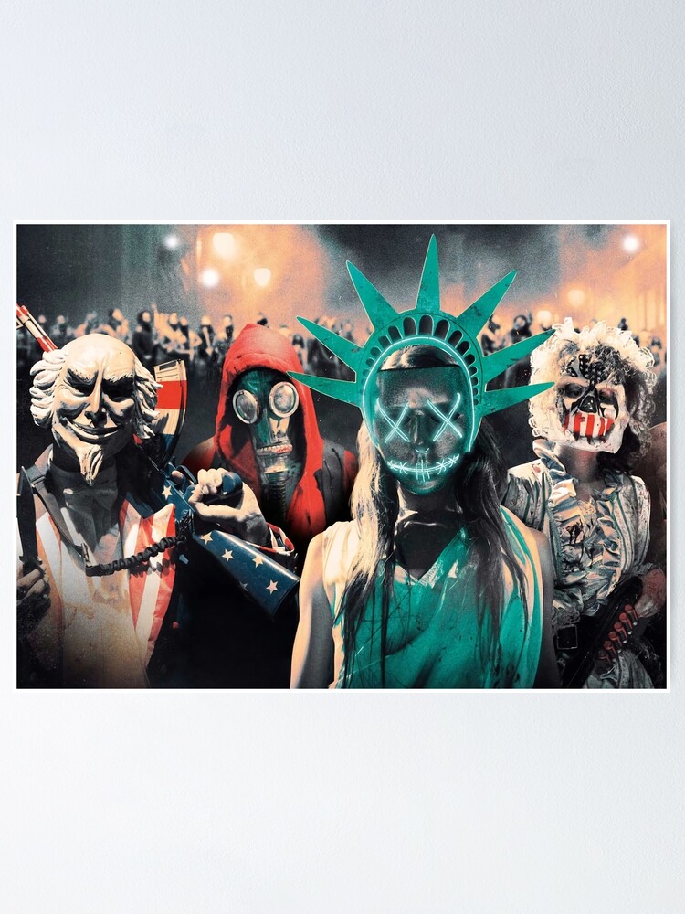 "The Purge Movie Poster" Poster by kakeklegend | Redbubble