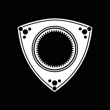 "Rotary engine design" Sticker for Sale by ApexFibers | Redbubble