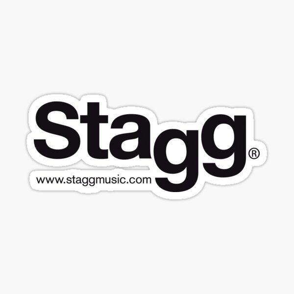 "Stagg Music" Sticker for Sale by rolandjeric | Redbubble