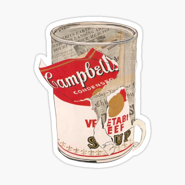 Campbells Soup Stickers | Redbubble