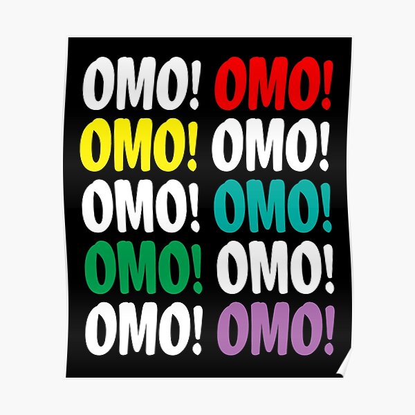"Omo! Korean Phrase" Poster by MadamSasami | Redbubble