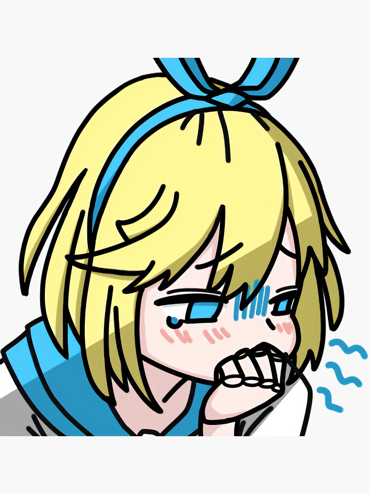 "Ael Crying" Sticker for Sale by maureen1987 | Redbubble