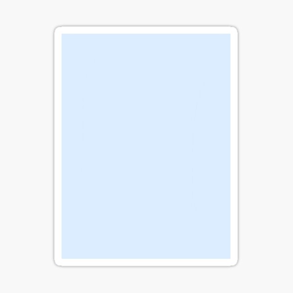 "Baby Blue Color" Sticker for Sale by consart | Redbubble