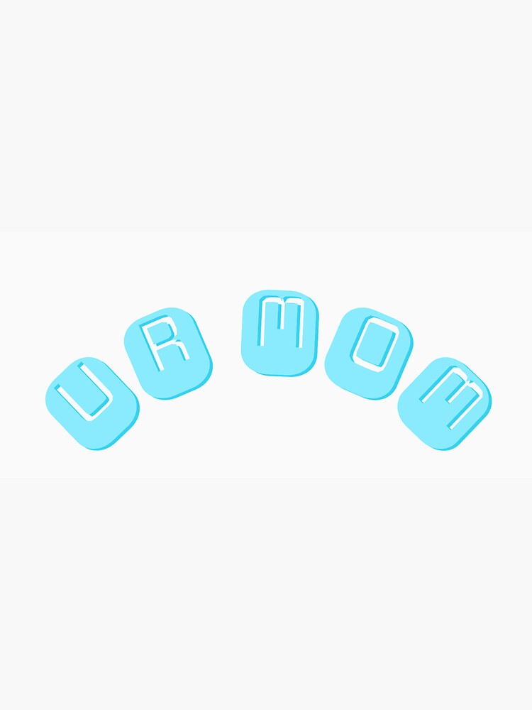 "ur mom" Sticker by ayrikaeh | Redbubble