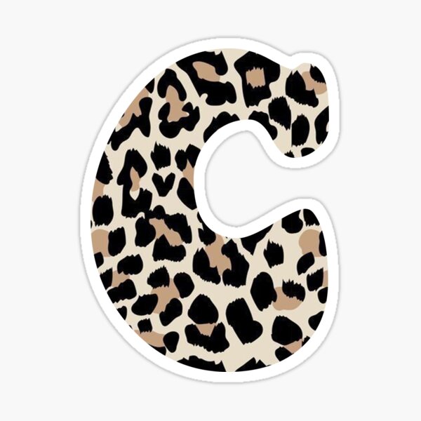 "letter C " Sticker by avamellen1130 | Redbubble