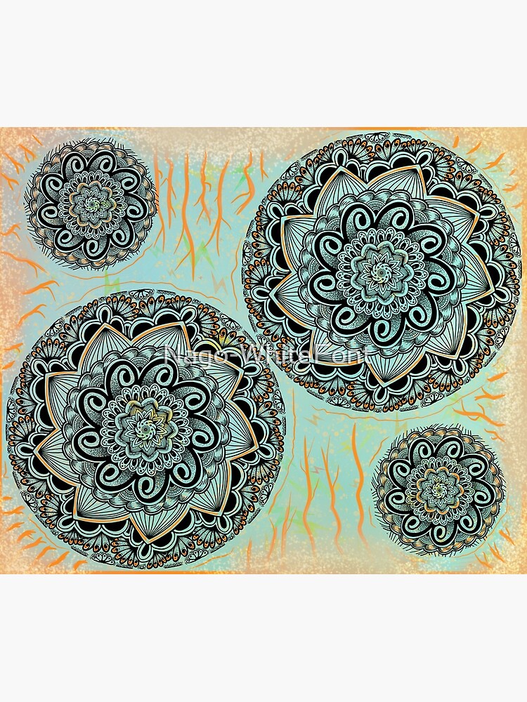 Lámina fotográfica «Bosque mágico mandalon» de Nago-WhiteFont | Redbubble