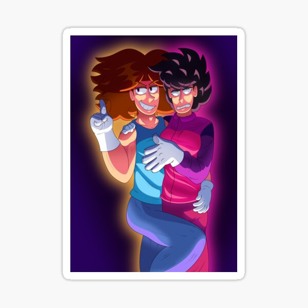 "Jane and Doe" Sticker by nekomaster1000 | Redbubble