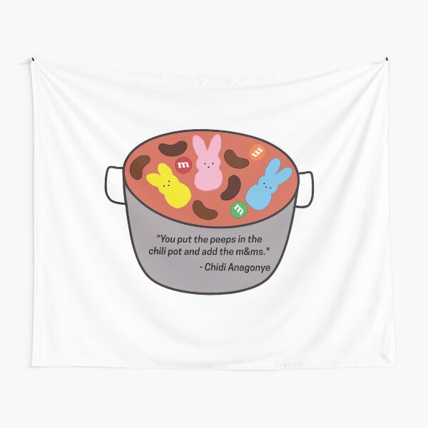 "The Good Place Chidi's Chili Pot" Tapestry by hayleyryan13 | Redbubble