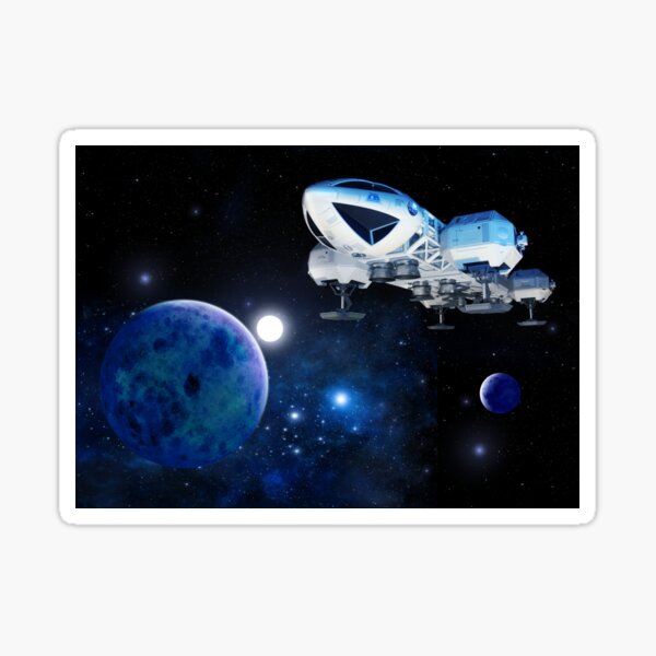 "SPACE: 1999 EAGLE ART 20200220" Sticker for Sale by sorellarium13 ...