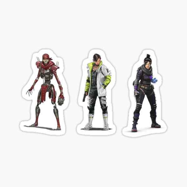"apex legends set " Sticker for Sale by mansour2030 | Redbubble