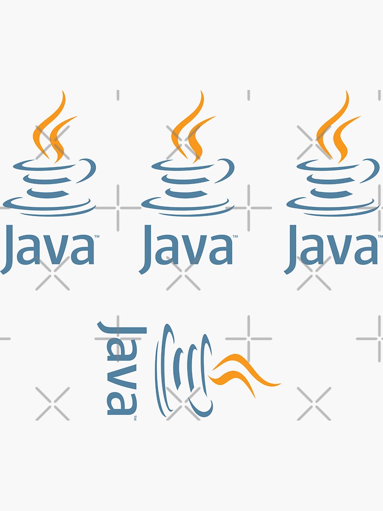 "Java Logo" Sticker by dtor5 | Redbubble