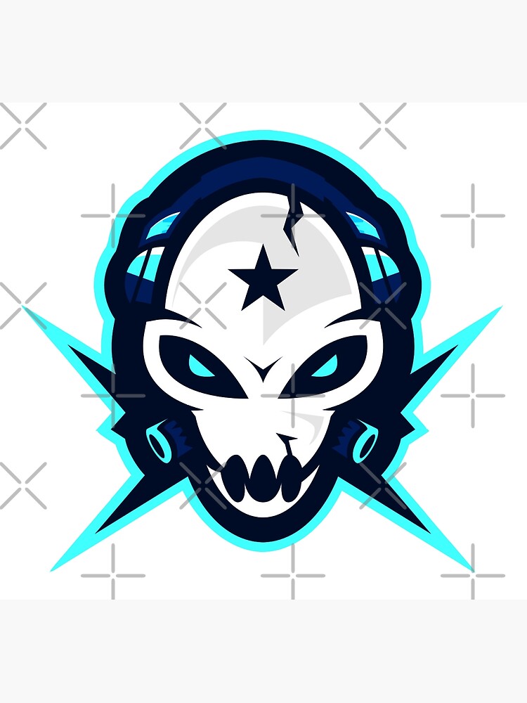 "Star Skull" Poster by RaresS | Redbubble
