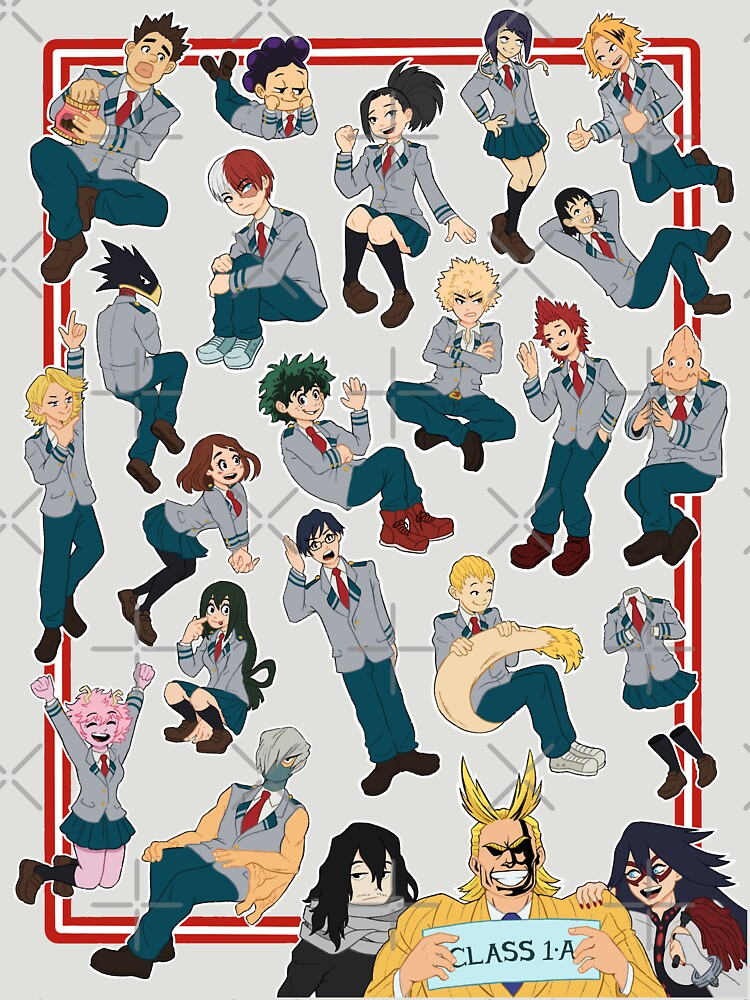 "Hero Class 1A " T-shirt for Sale by NatalieBee8879 | Redbubble | my ...