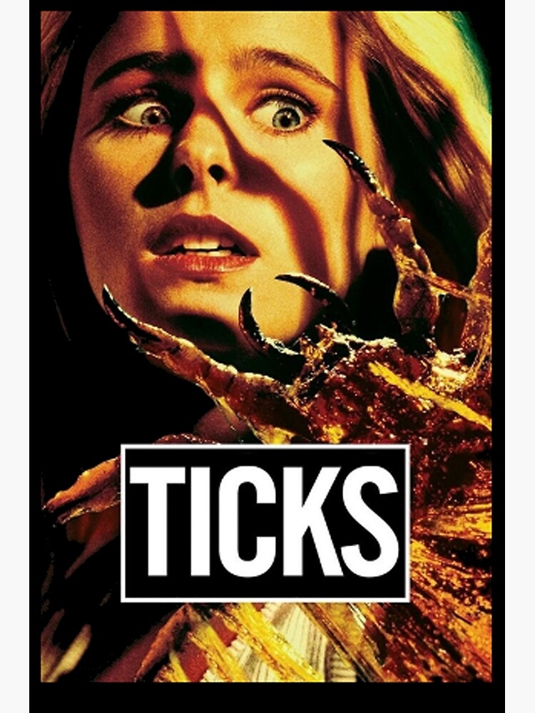"Ticks - "VHS Cover Art"【﻿Horror】 Design （1993）☆VHS|Gasm Video☆" Poster ...