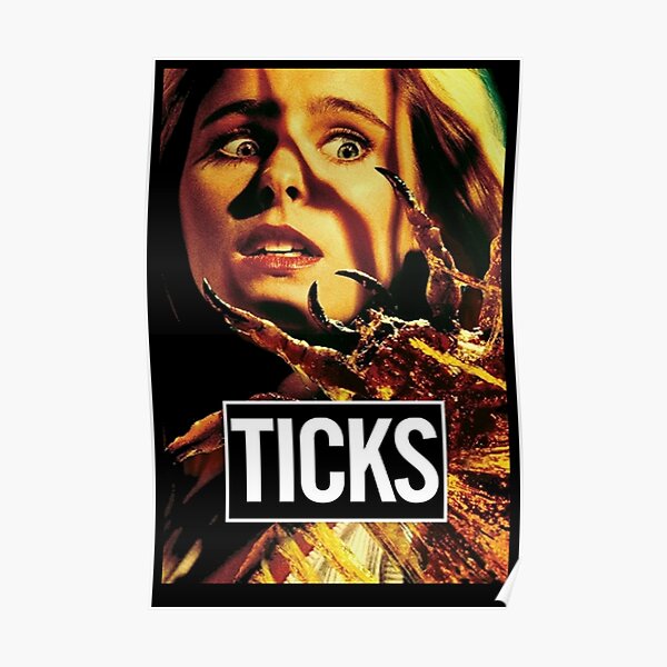 "Ticks - "VHS Cover Art"【﻿Horror】 Design （1993）☆VHS|Gasm Video☆" Poster ...
