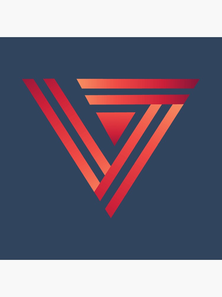 "Triangle digital art work" Sticker for Sale by ayan1982 | Redbubble