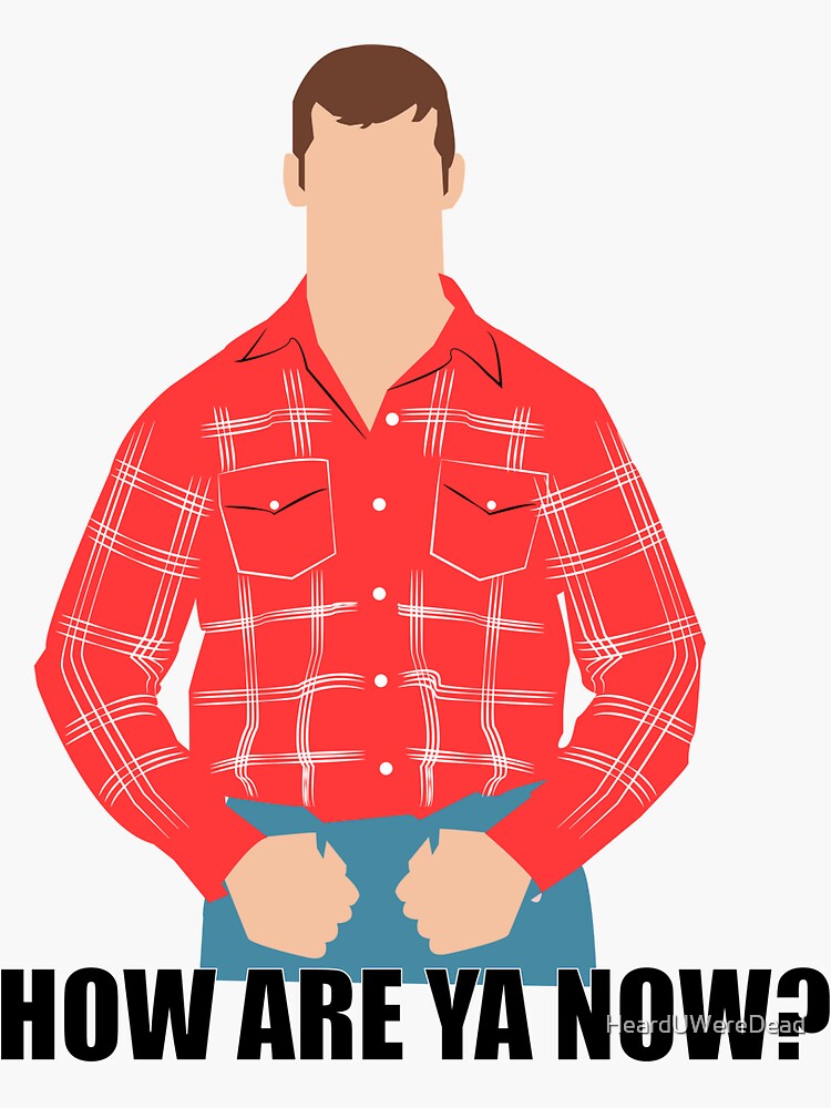 "How are ya now?. Letterkenny" Sticker for Sale by HeardUWereDead ...