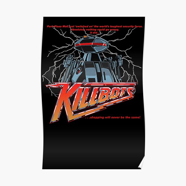 "Killbots - "Movie Poster Art"【﻿Horror】 Design （1986）☆VHS|Gasm Video ...