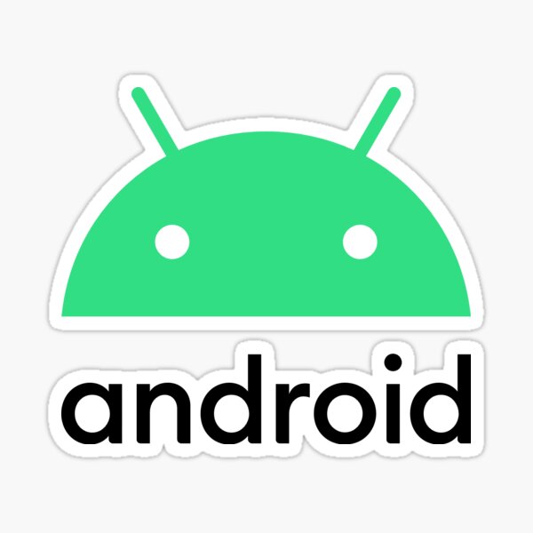 "Android Logo" Sticker for Sale by simonedema | Redbubble