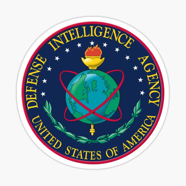 "Defense Intelligence Agency DIA Logo DOD Military Veteran" Sticker for ...