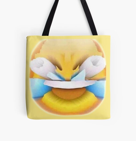 "Ironic Laughing Emoji" Tote Bag for Sale by valivaly99 | Redbubble