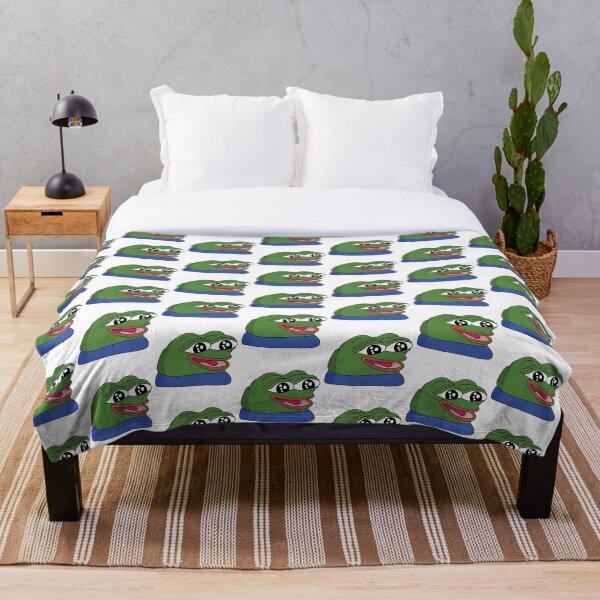 Twitch Emote Throw Blankets | Redbubble