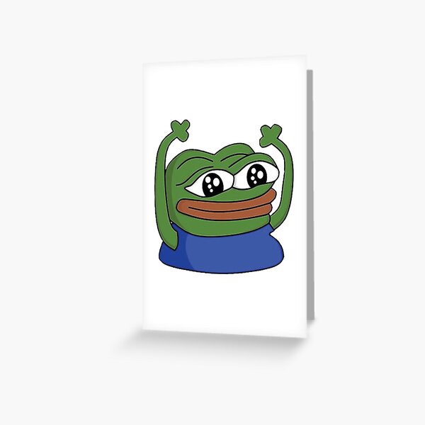 Tarjetas de felicitación «Hypers Twitch Emote en HD» de Mash701 | Redbubble