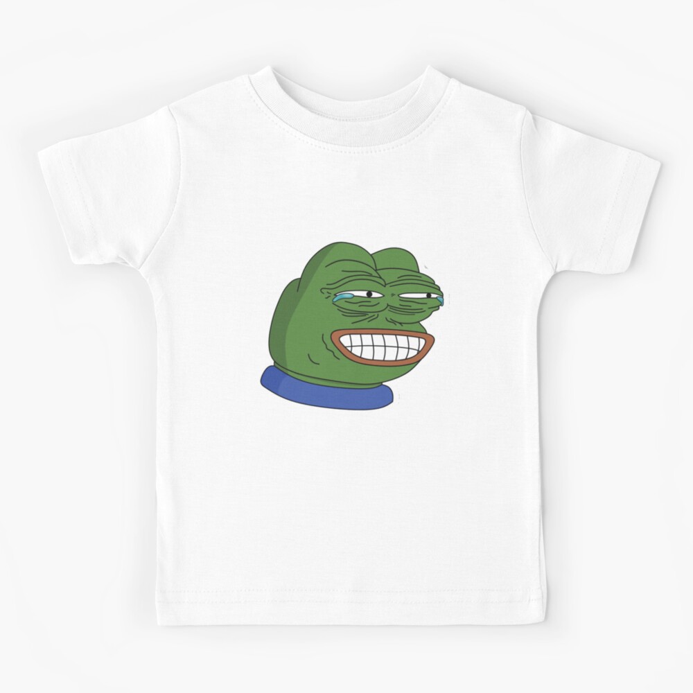"PepeLaugh Twitch Emote in HD" Kids T-Shirt for Sale by Mash701 | Redbubble