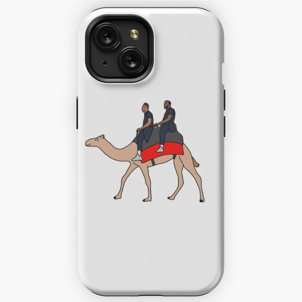 "Auba and Laca on a camel" iPhone Case for Sale by poorlydrawnarse ...