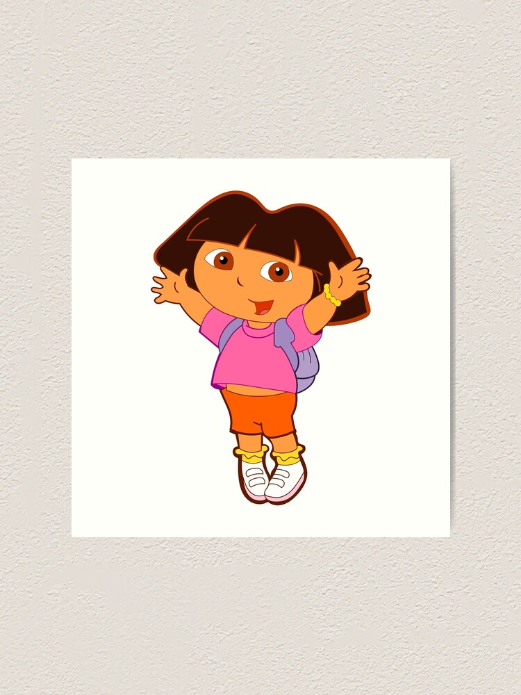 "Dora the explorer" Art Print by aMemeStore | Redbubble