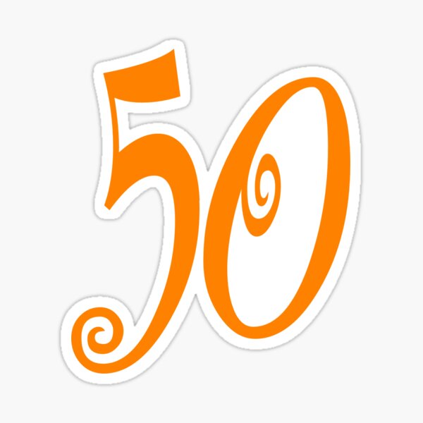 Sticker: 50 Geburtstag | Redbubble