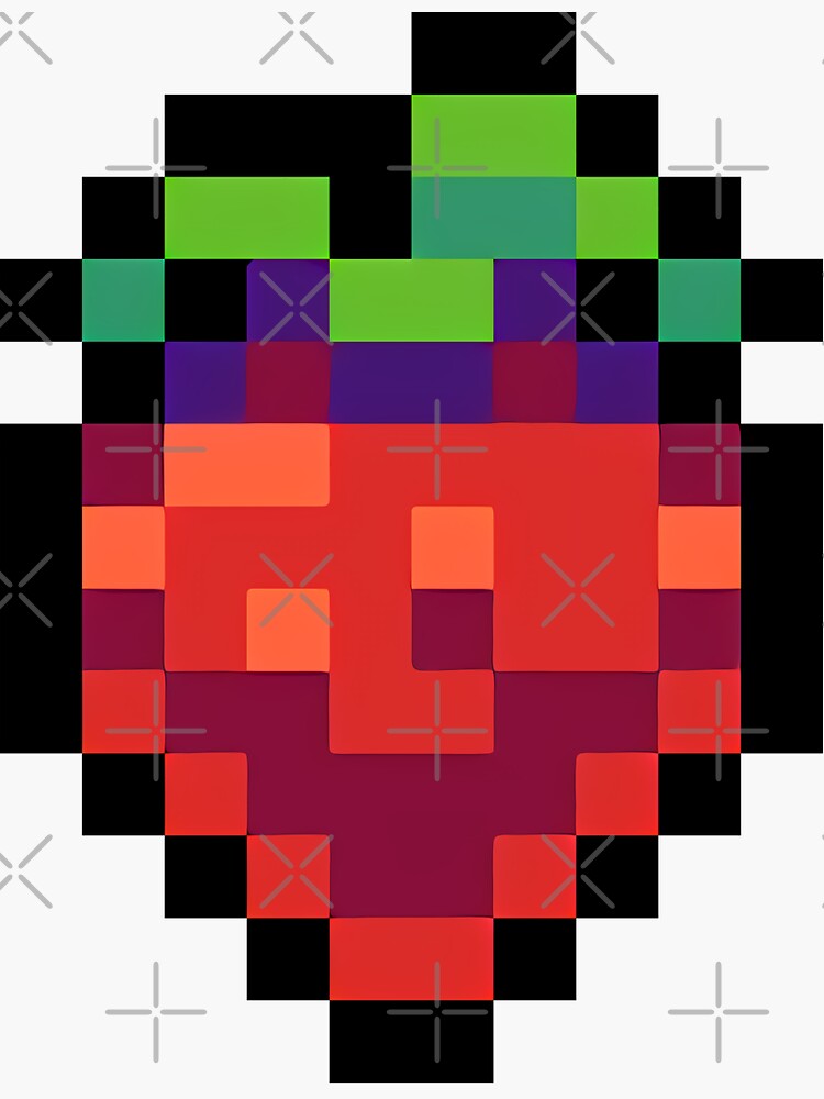 "Strawberry Collectible" Sticker for Sale by Matte-Rainbow | Redbubble