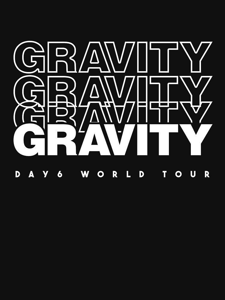 "DAY6 Gravity World Tour KPop HD Logo" Essential T-Shirt for Sale by ...