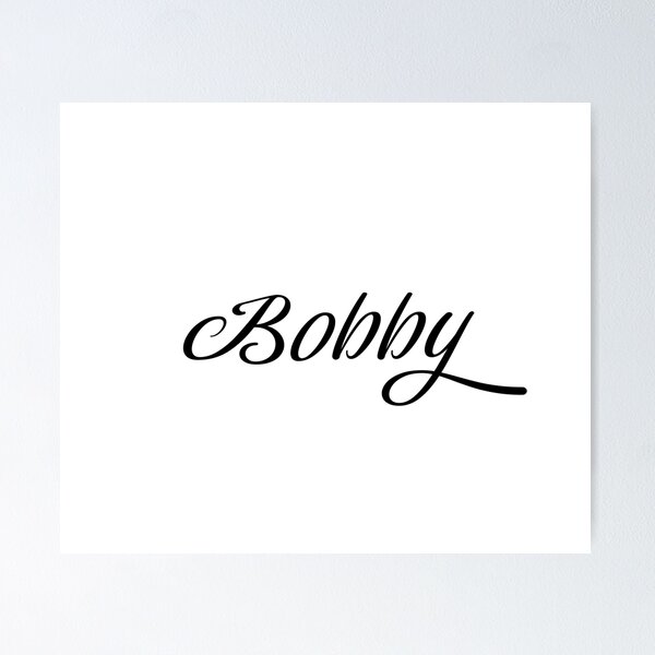 Bobby Name Tattoos