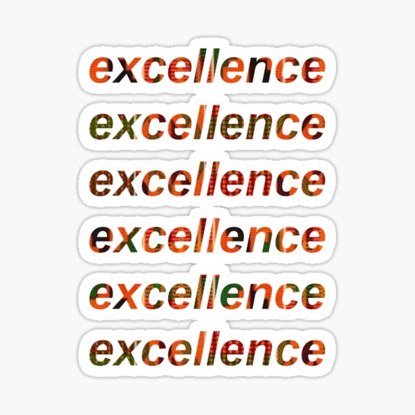"Kente Excellence" Sticker von miraaaculous | Redbubble