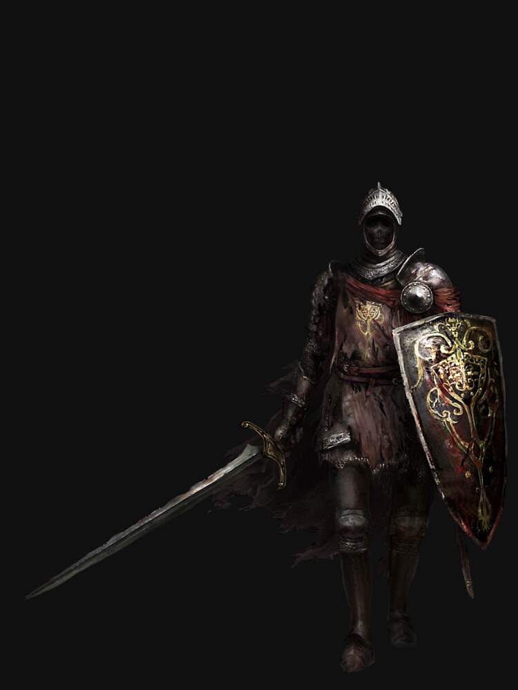 "Balder Knight" T-shirt for Sale by Tru72 | Redbubble | dark souls t ...