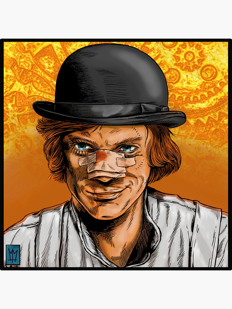 "Droog" Sticker for Sale by matlocktheartis | Redbubble