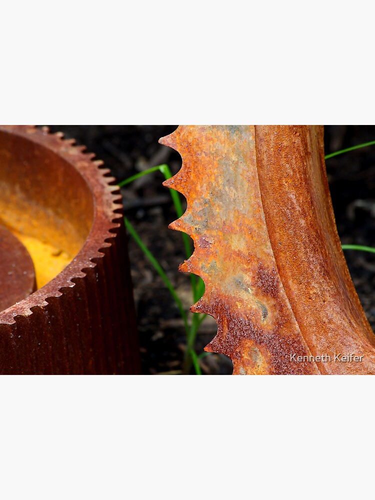 "Rusty Gear Teeth" Art Print by KennethKeifer | Redbubble
