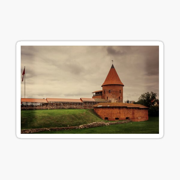 "Gothic style medieval castle" Sticker for Sale by lena-maximova ...