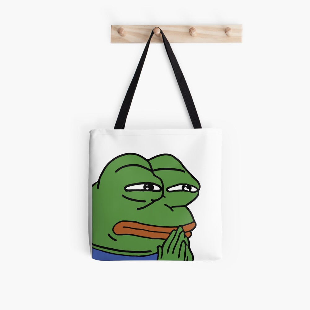 "MonkaHmm Twitch Emote in HD" Tote Bag by Mash701 | Redbubble